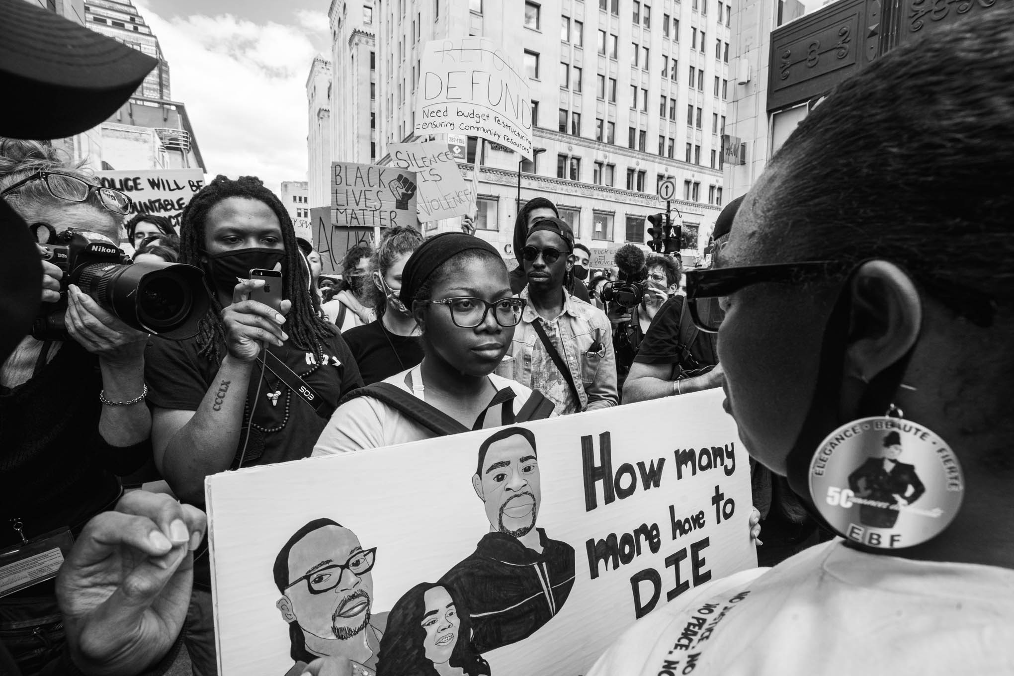 Photographer captures historic Montreal protest
