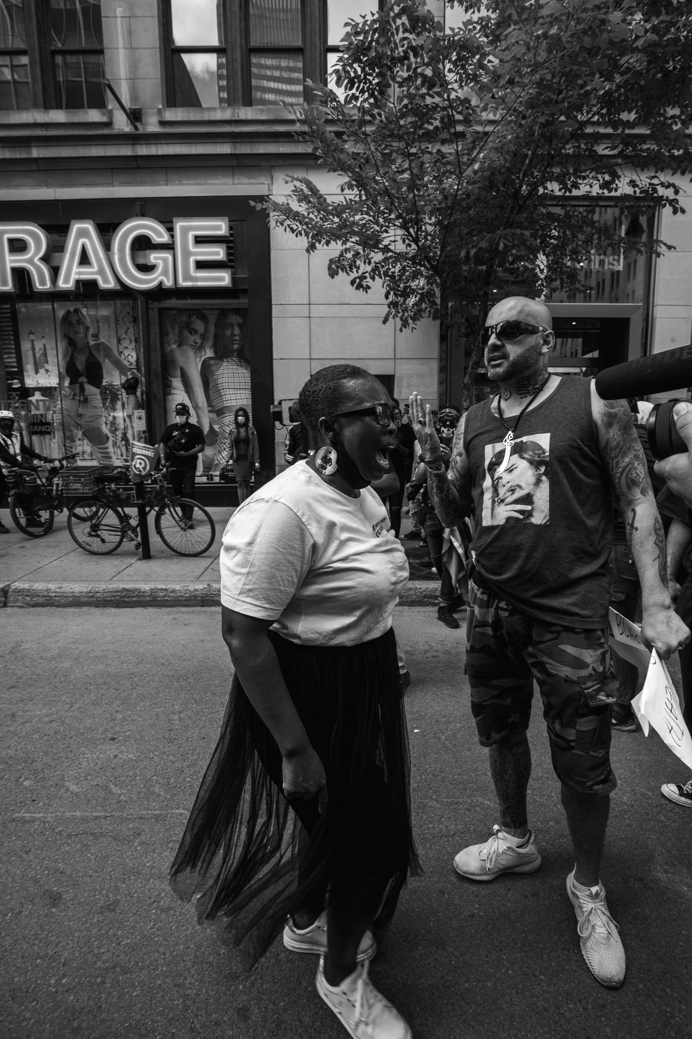 Photographer captures historic Montreal protest