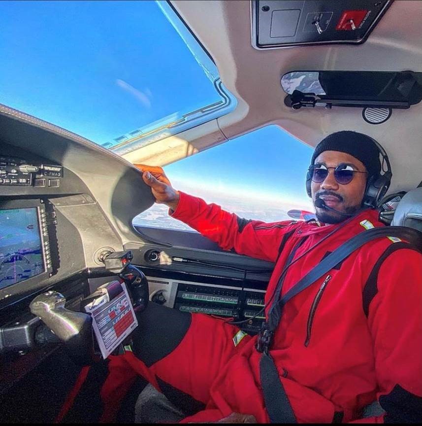 Black emergency pilot flying high, wants to be positive example for ...
