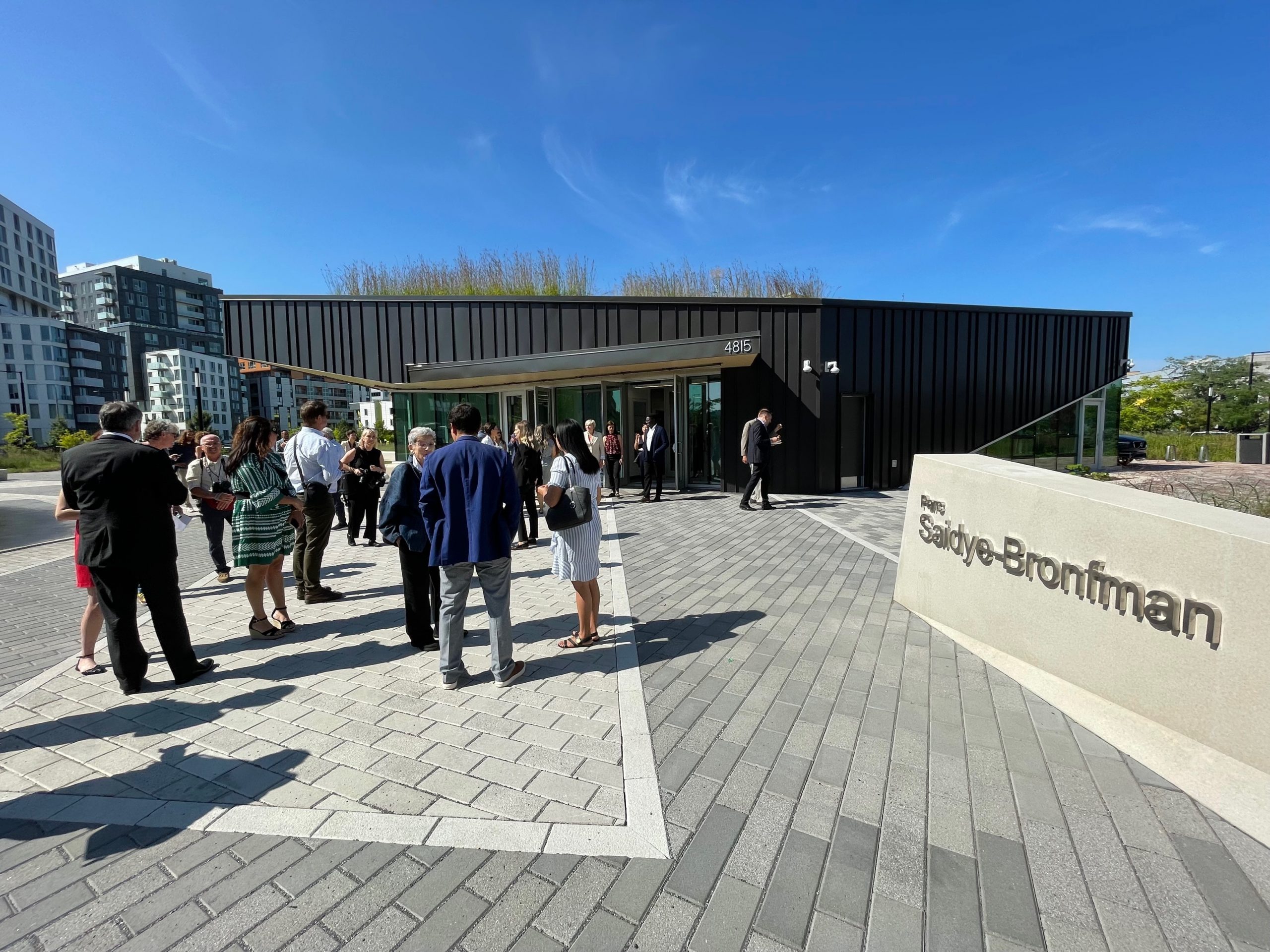 Saidye-Bronfman Park inauguration