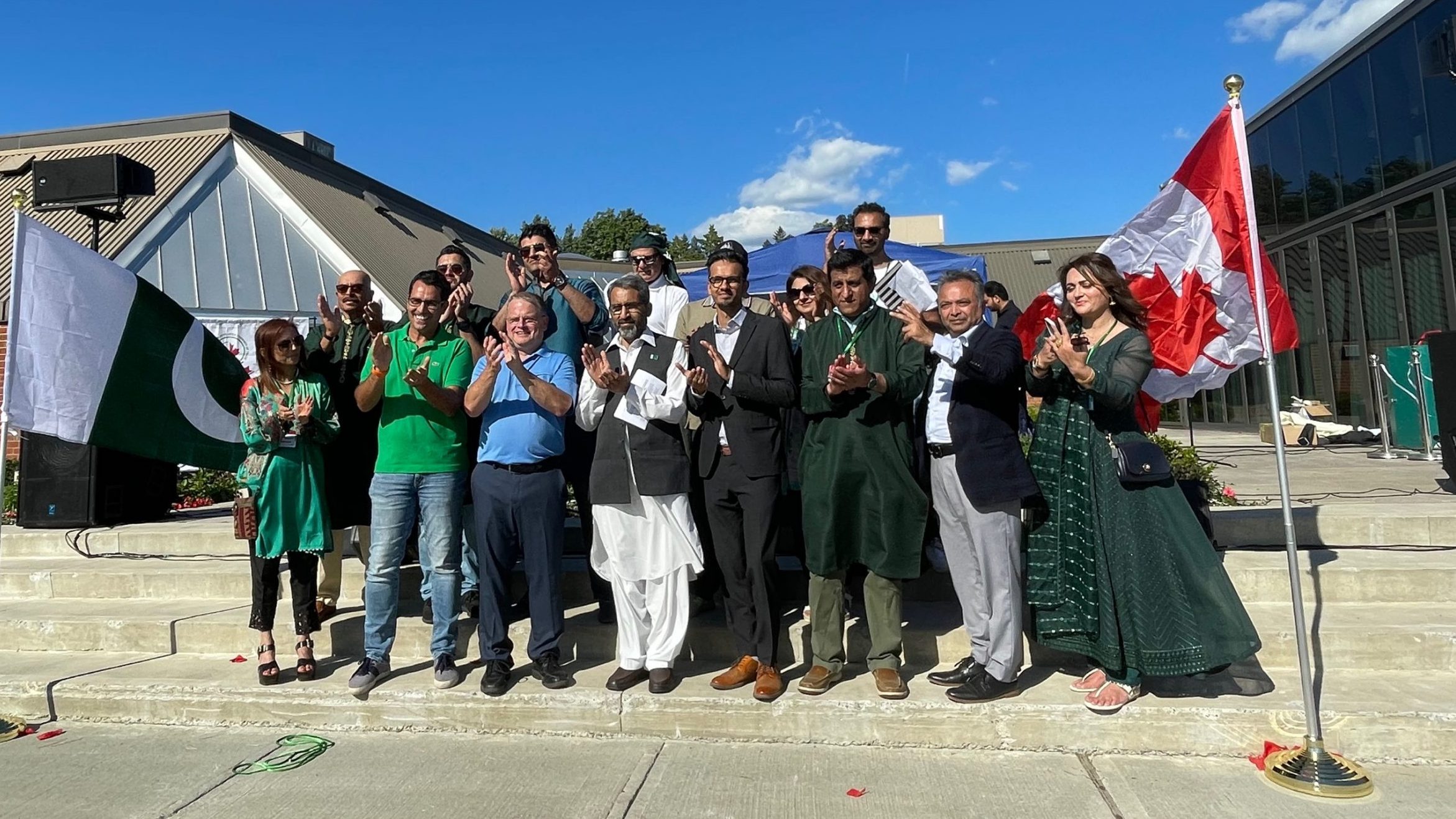 Pakistani-Canadians in Montreal celebrate independence with diversity walk