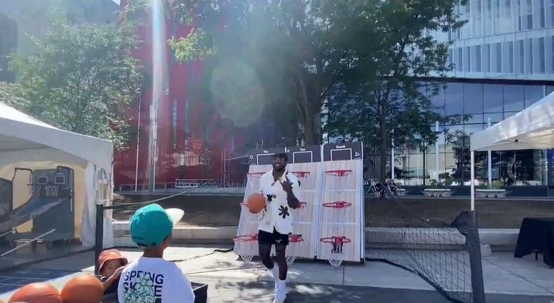 Distrix festival combines graffiti, breakdancing, basketball