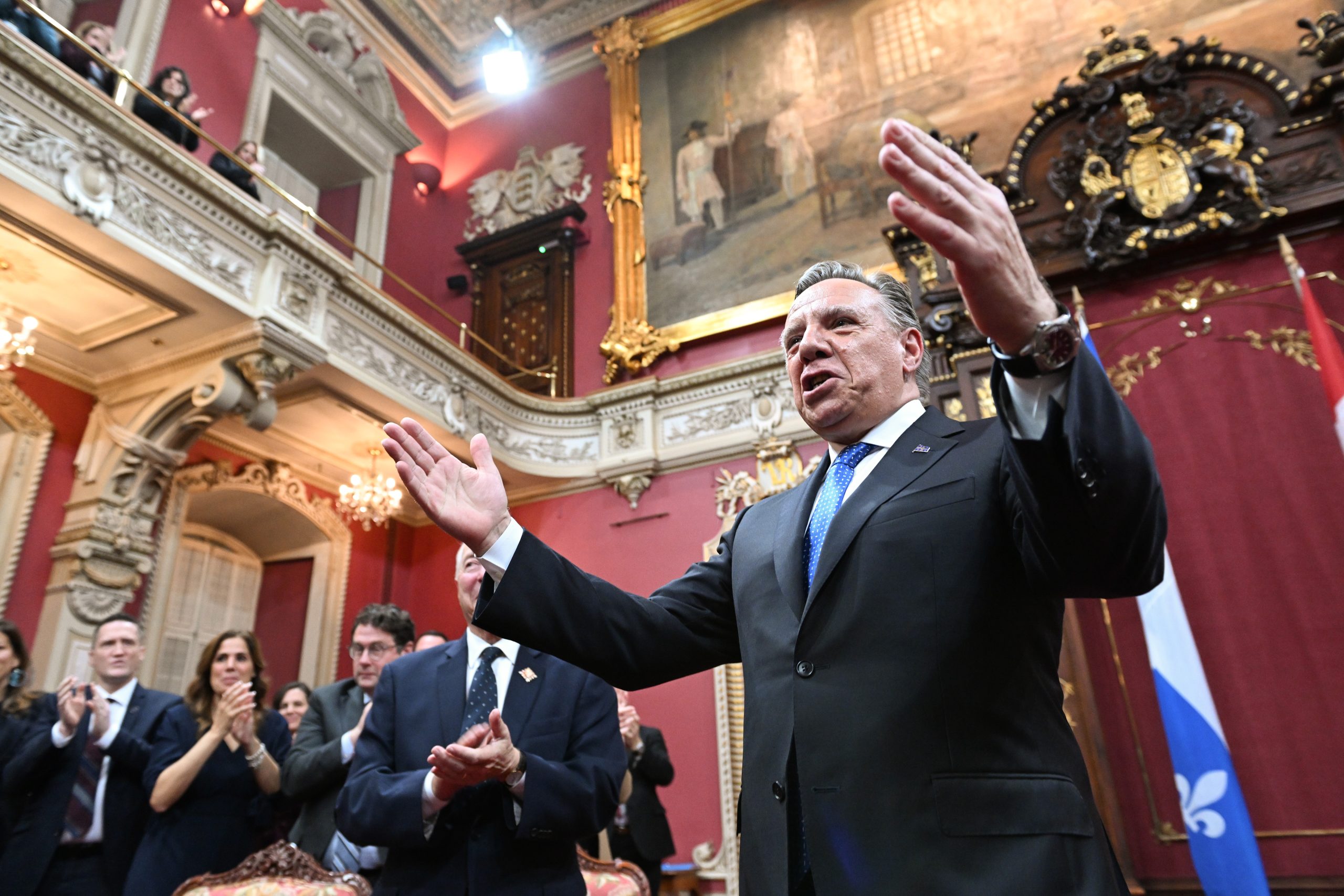 Premier Legault unveils 30 member Quebec cabinet after big election win