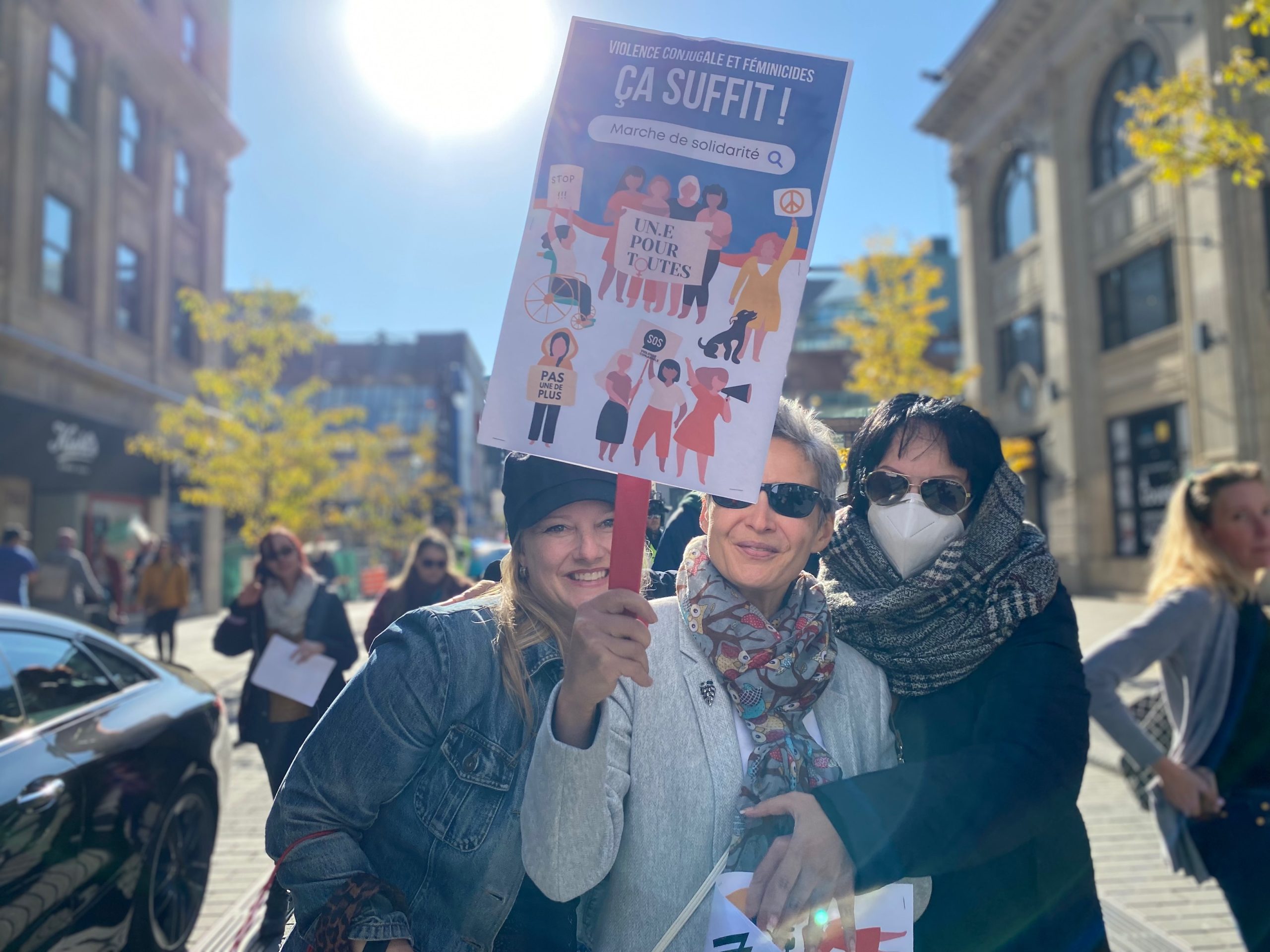 Montrealers march for victims of domestic violence, femicides ...