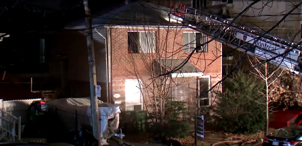Two families lose their home in Montreal North duplex fire