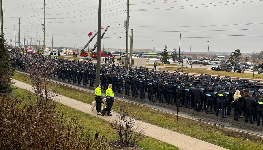 Funeral for slain OPP officer to be held in Barrie today