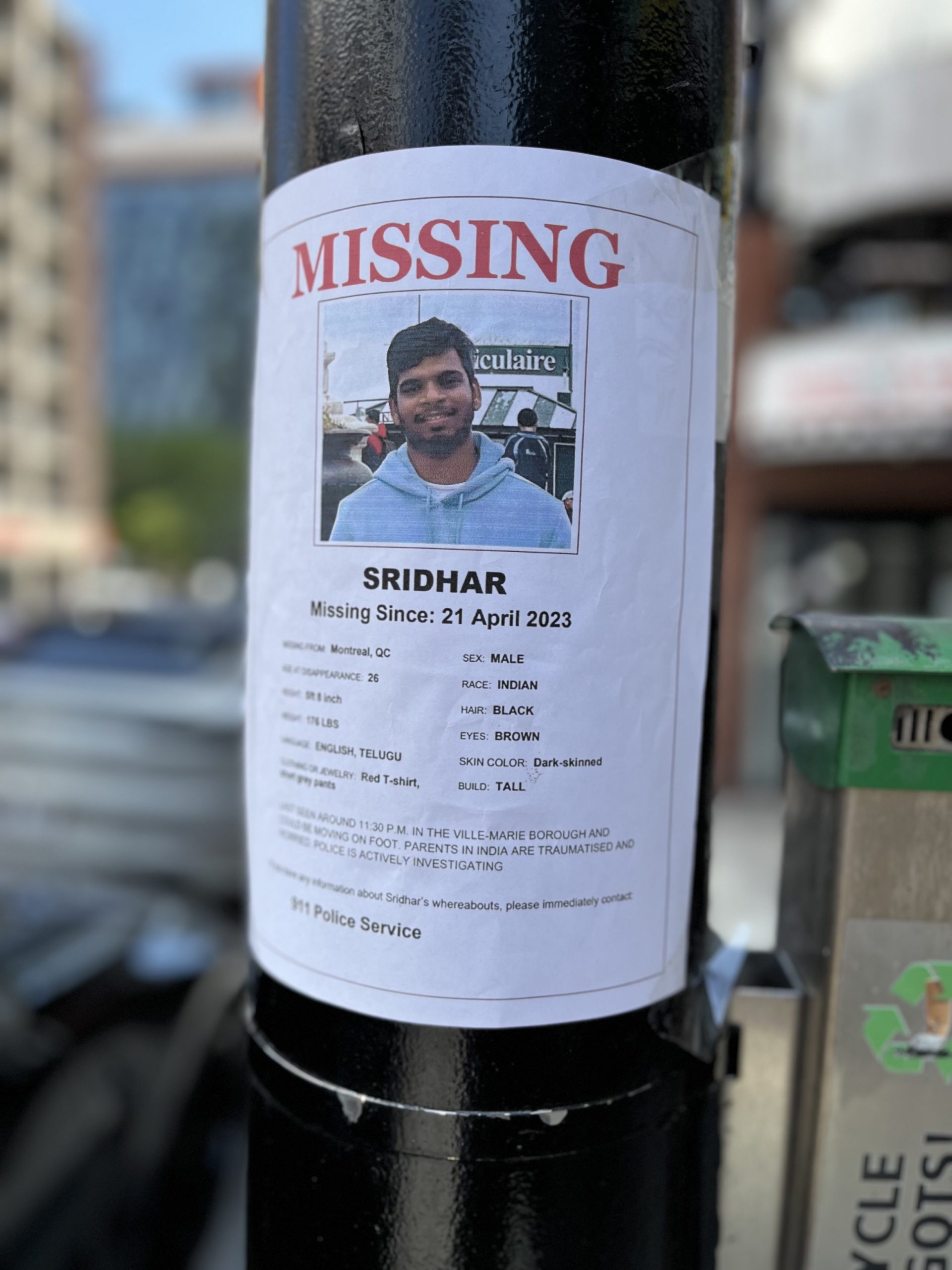 SPVM command post in search of missing man | CityNews Montreal