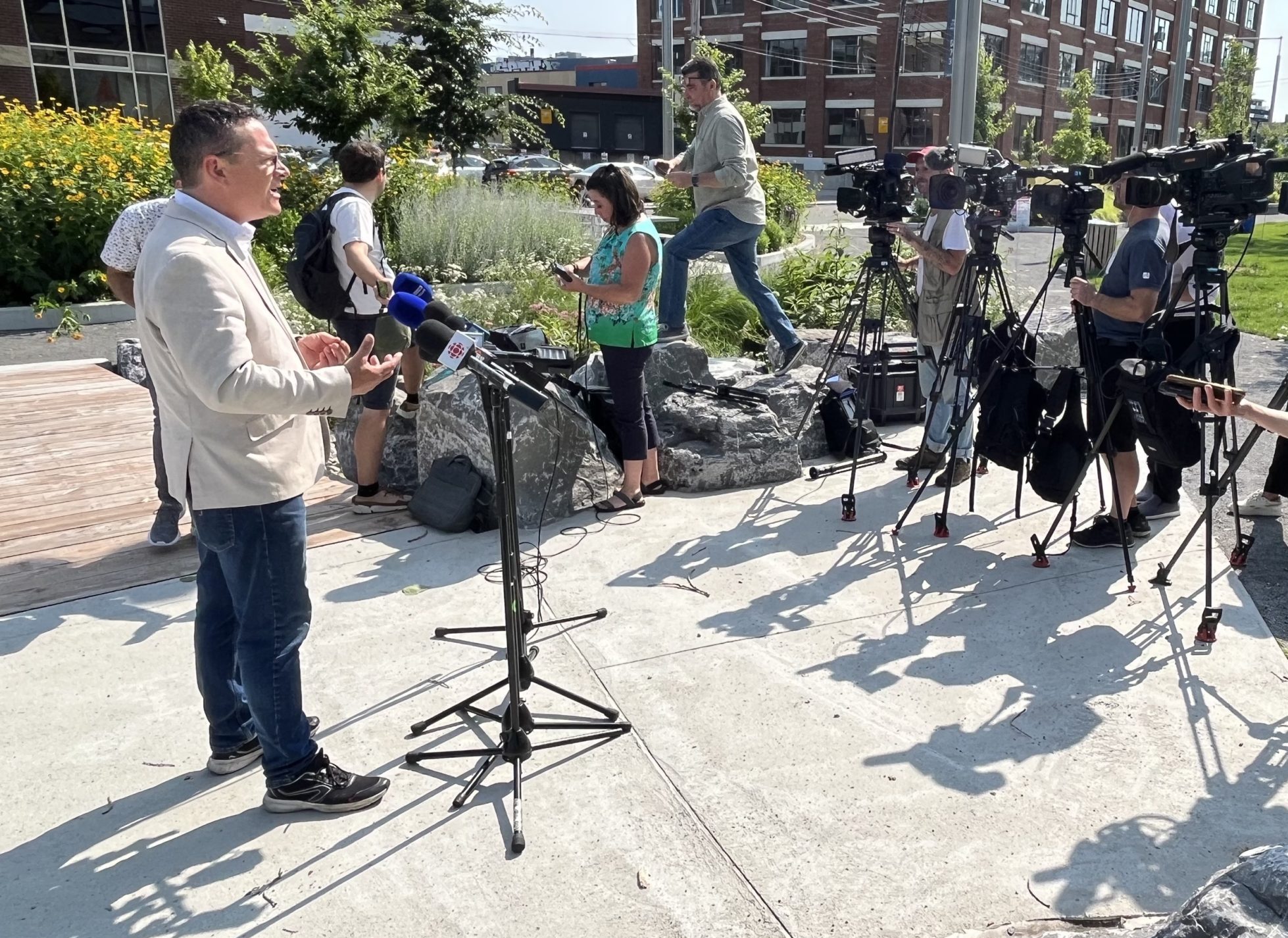 Montreal received a month of rain in two hours Thursday