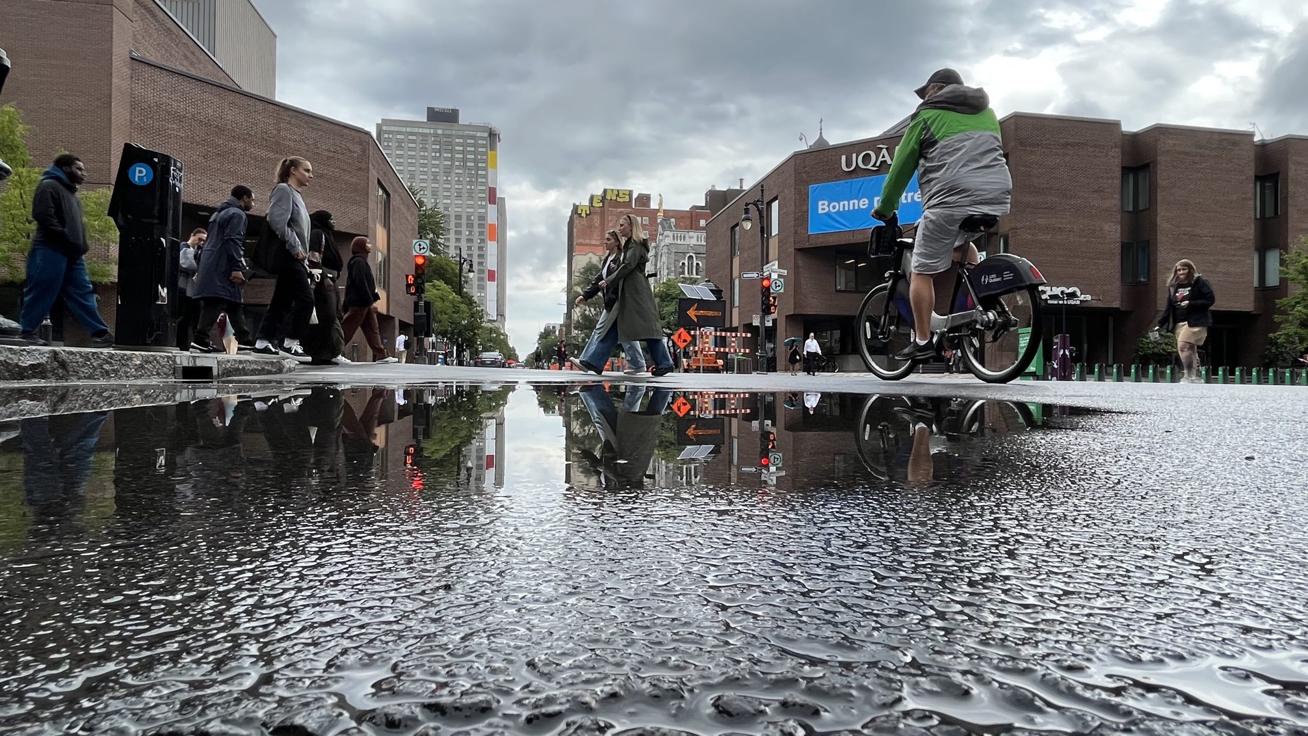 Heavy rains in Montreal, sun returning for the long weekend
