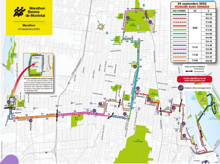 Montreal marathon leading to weekend street closures - CityNews Montreal