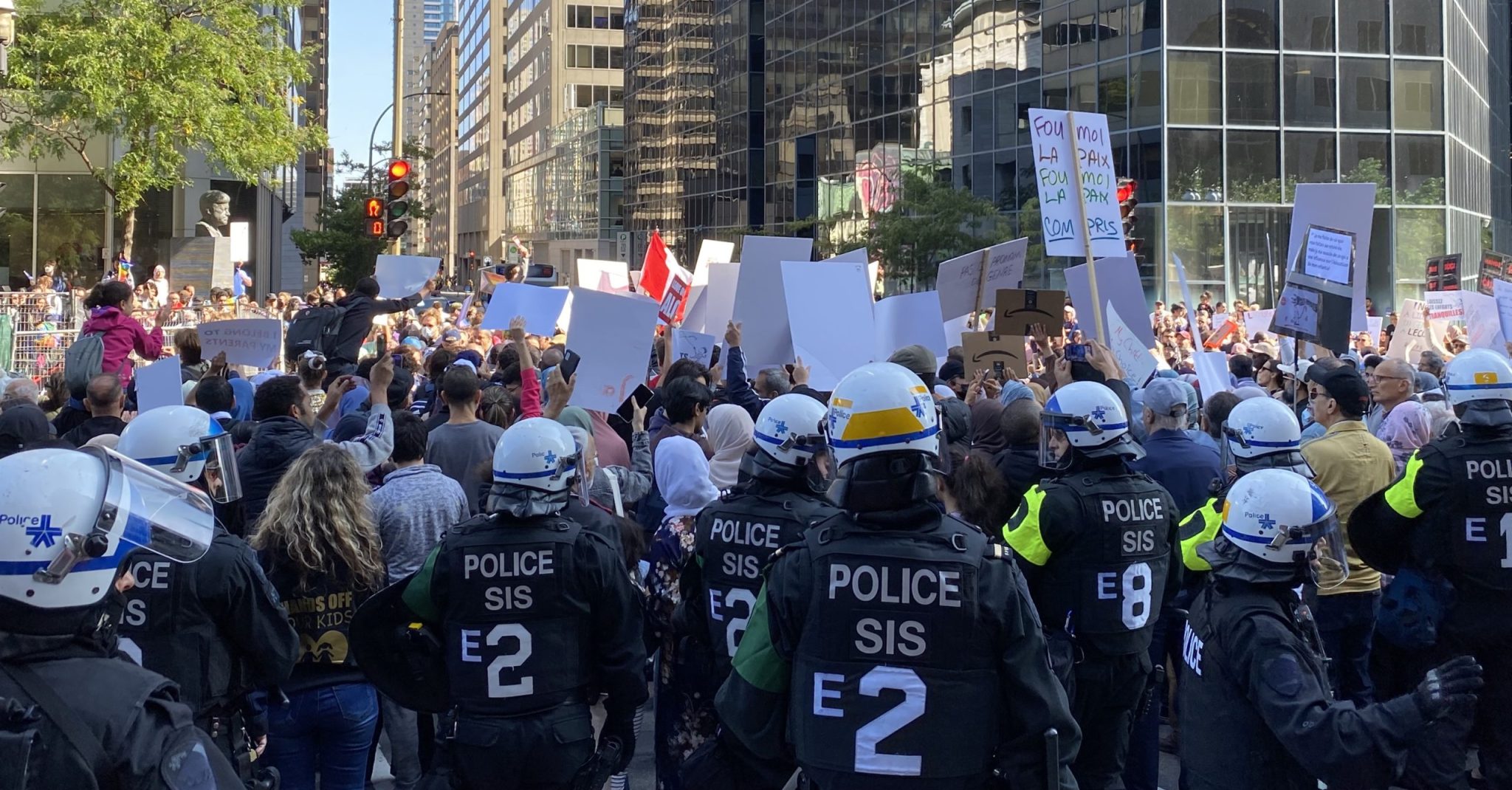 Rallies against 'gender ideology' in schools met with counter protests ...