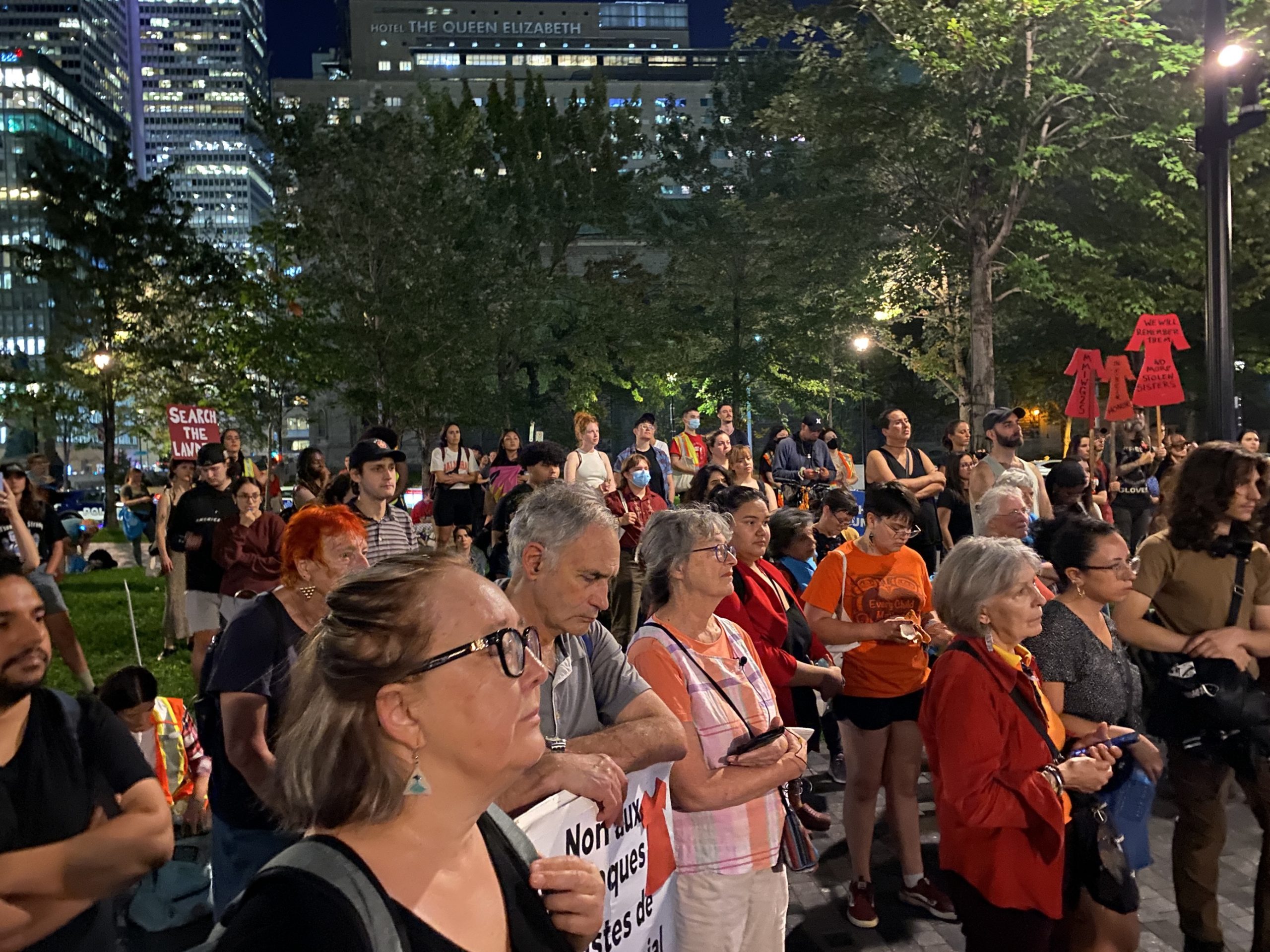 Montreal vigil for Missing and Murdered Indigenous Women, Girls, Trans ...
