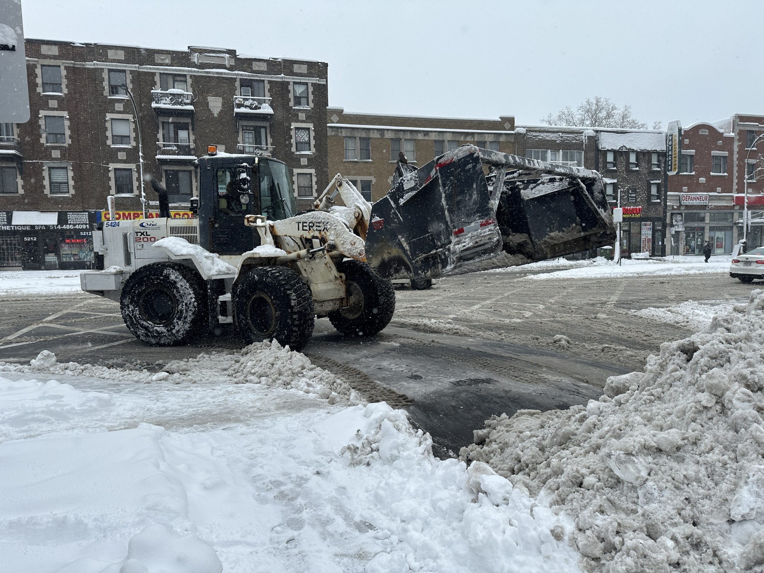 Montreal beginning second snow-removal operation of the winter