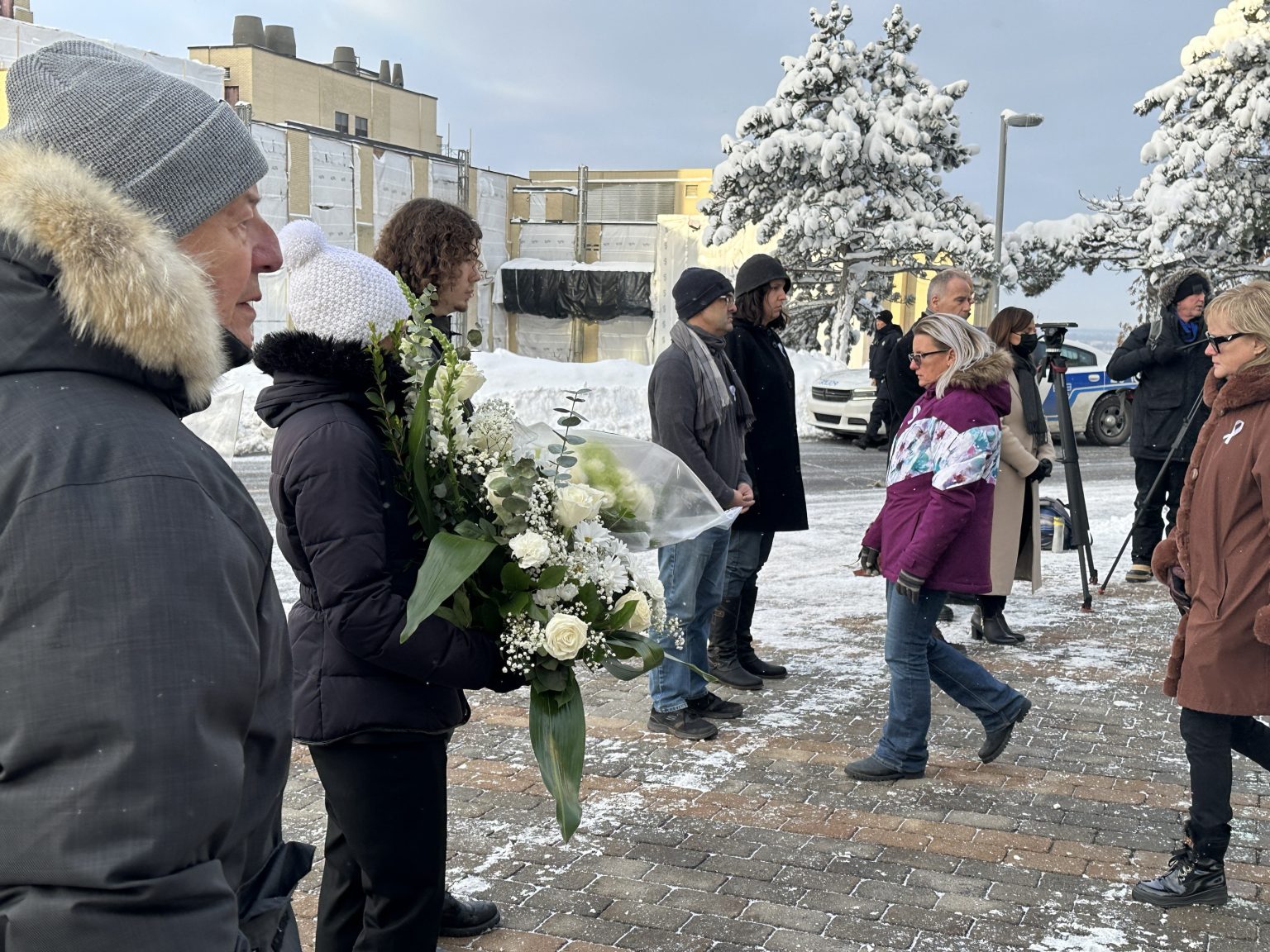 Paying tribute to the 14 women victims of the Polytechnique massacre