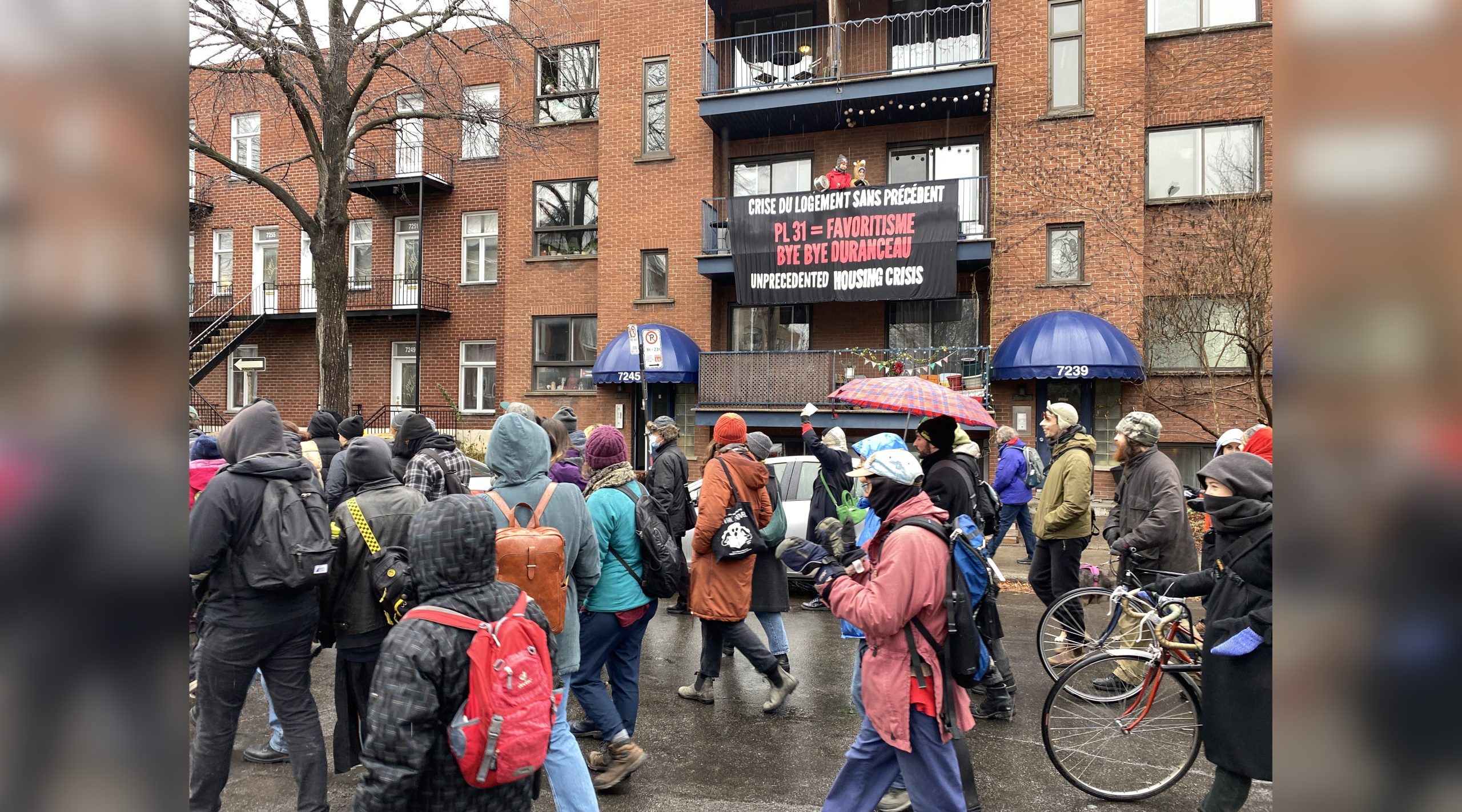 Bill 31 housing protest in Montreal | CityNews Montreal