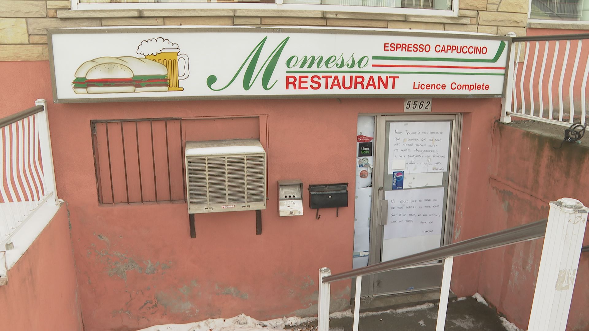 Montreal icon, Momesso's restaurant, shuts its doors in NDG