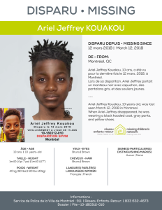 Montreal's Ariel Jeffrey Kouakou disappeared six years ago - CityNews ...