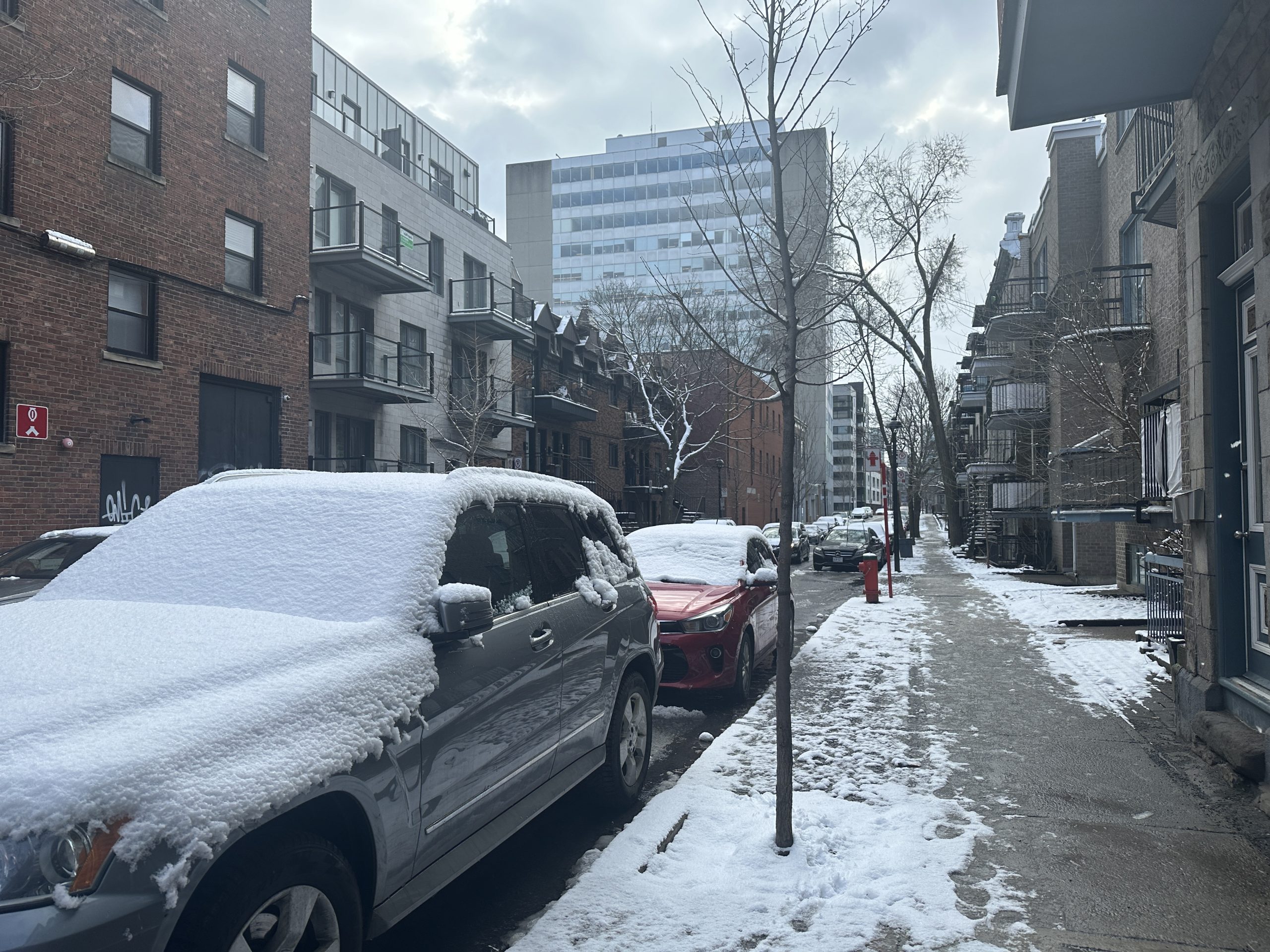 Winter weather makes a comeback as Montreal rolls into spring