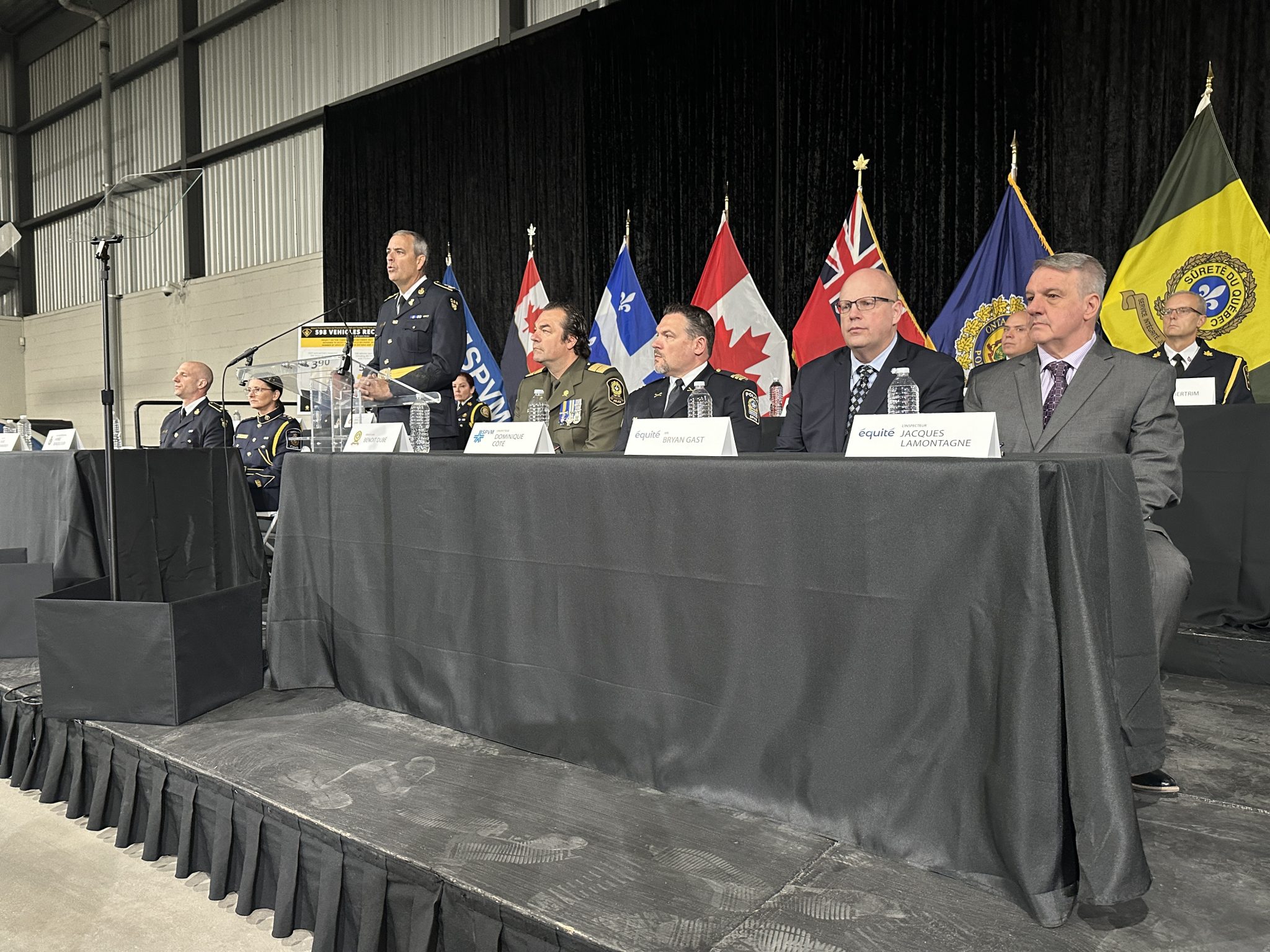 598 stolen vehicles recovered from ‘Project Vector’: CBSA, Quebec and ...