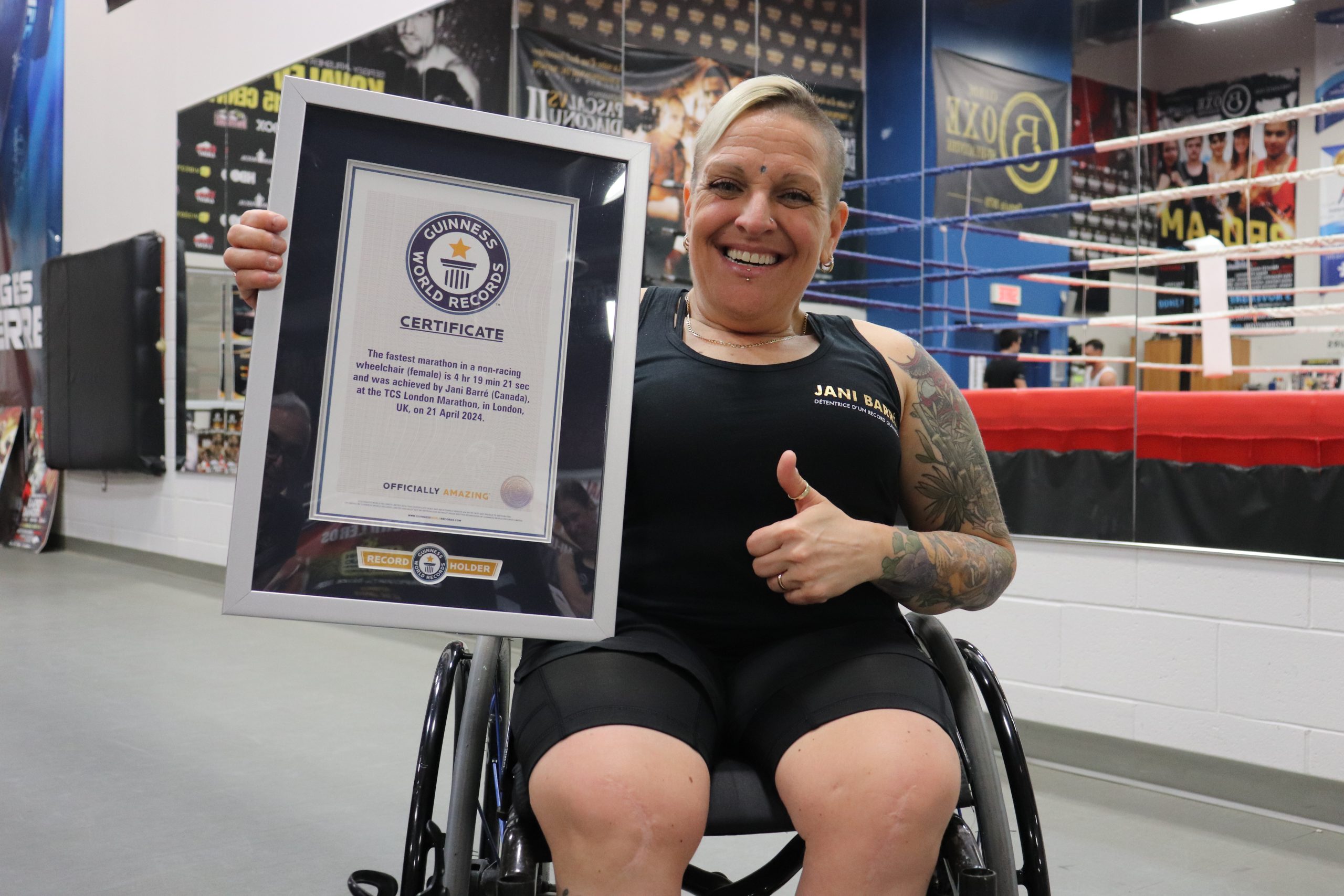 'I had one goal': Quebecer sets world record at London Marathon ...