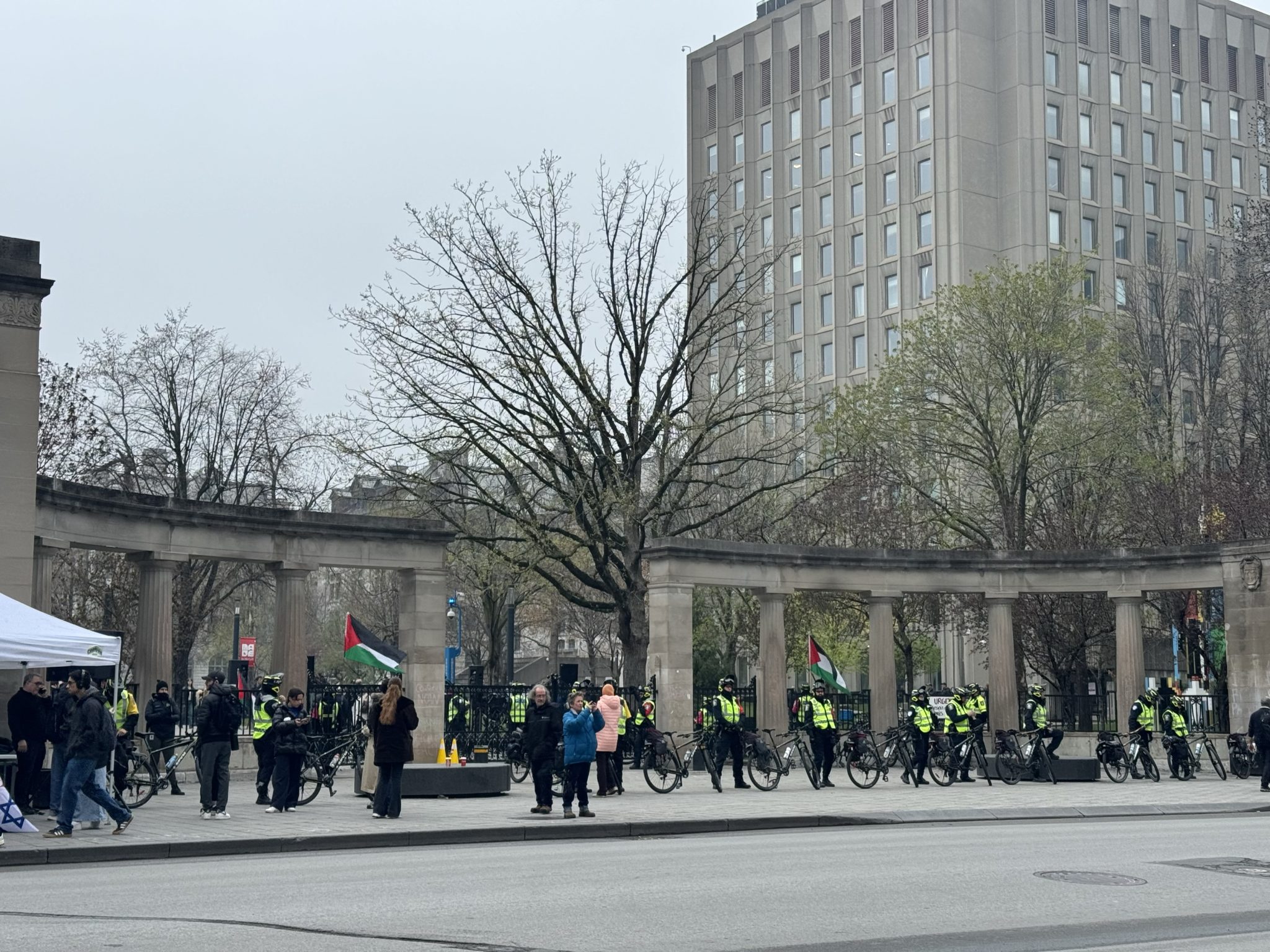 Pro-Palestinian encampment: McGill community told to avoid Roddick ...