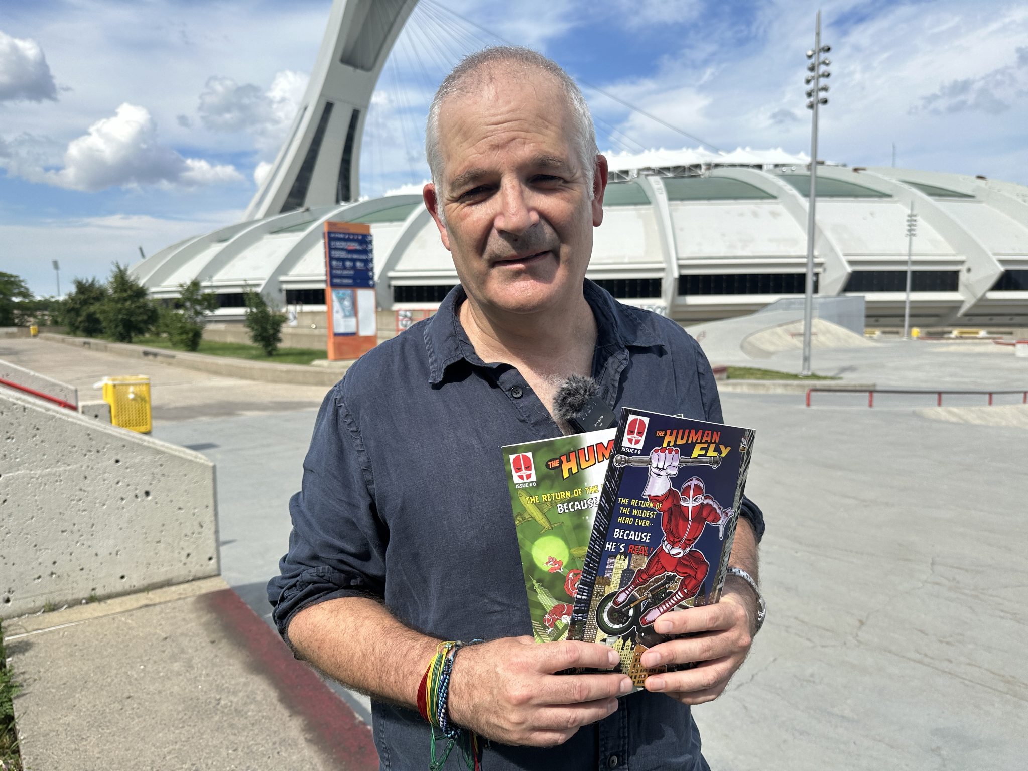 A Montreal-based superhero 'The Human Fly' is making a comeback