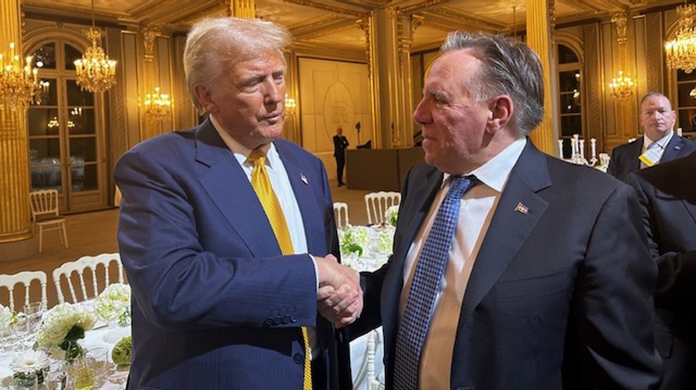 Trump's threats: "Let's keep a cool head," pleads Legault
