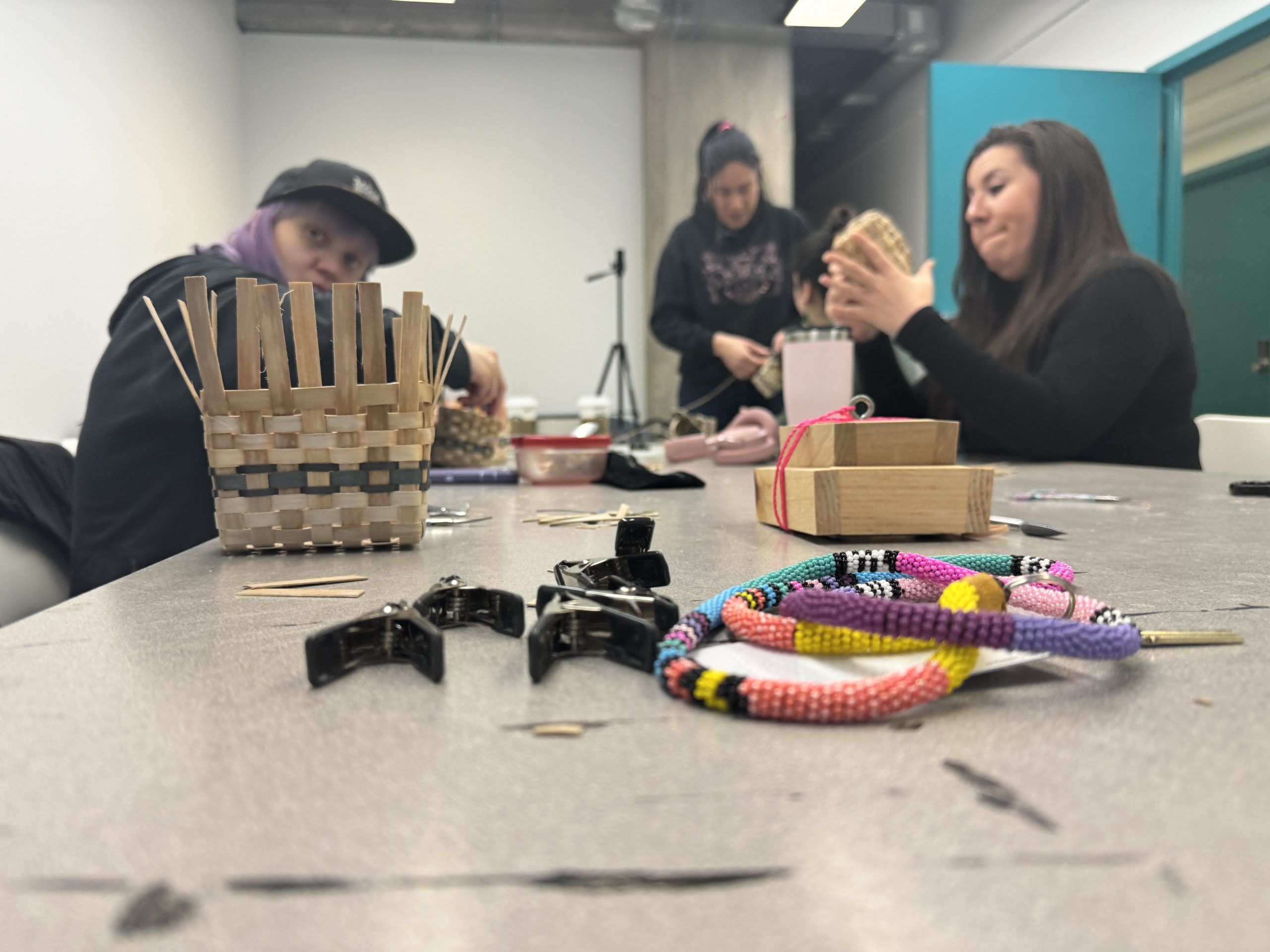 Traditional Indigenous ash basket weaving workshop at Concordia ...