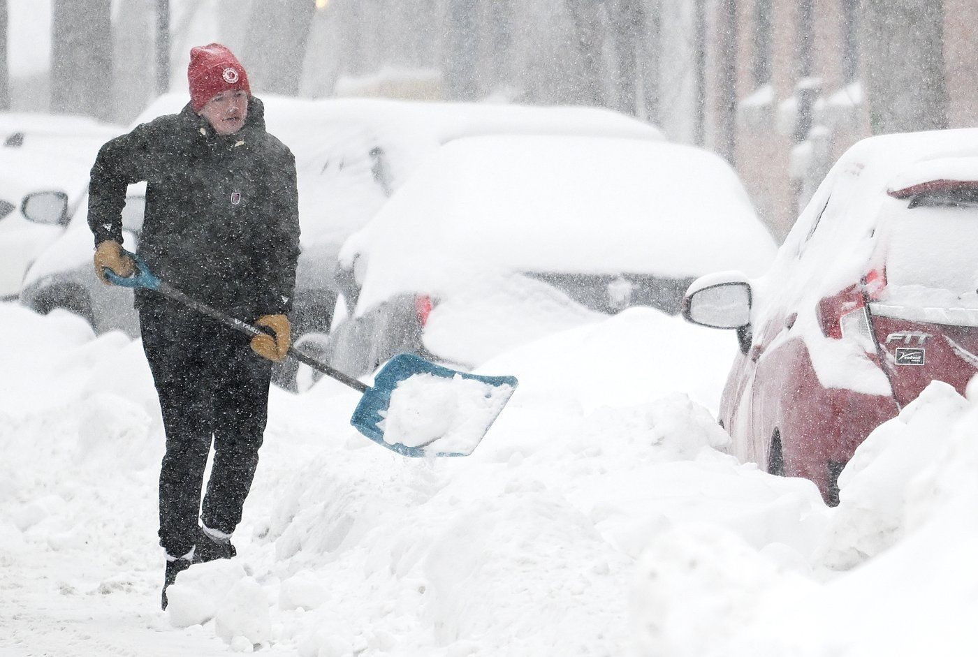 IN PHOTOS: Winter storm hits Montreal