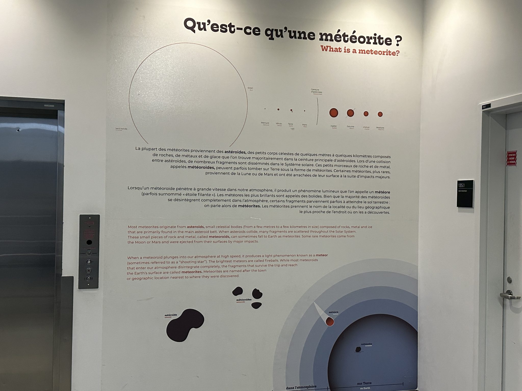 Quebec's meteorite: a cosmic surprise