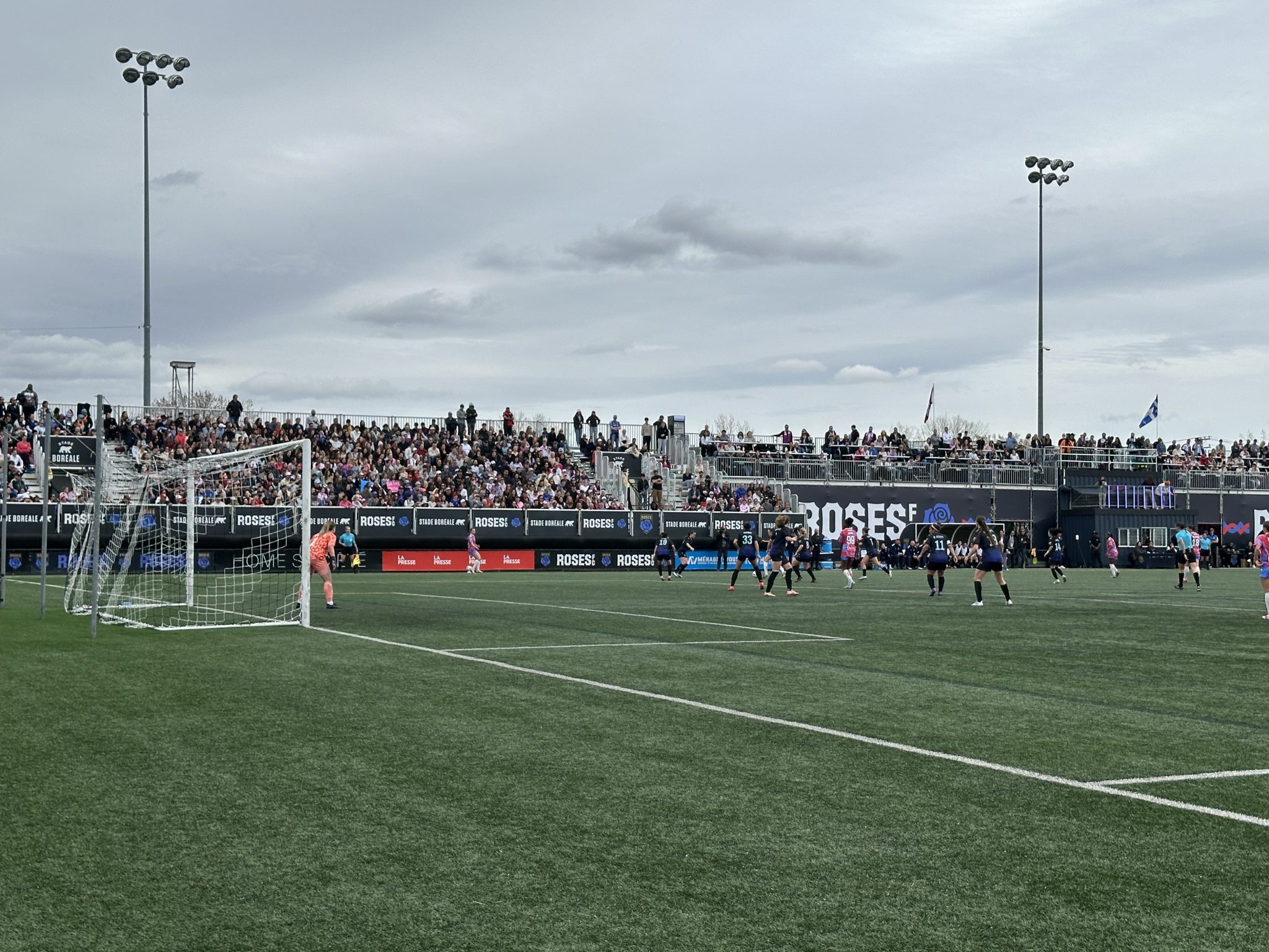 Montreal Roses win historic home opener in Laval