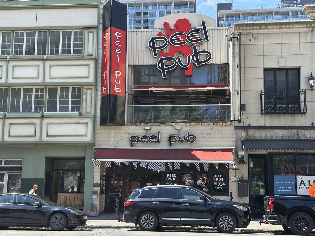 Peel Pub in downtown Montreal closed after 63 years