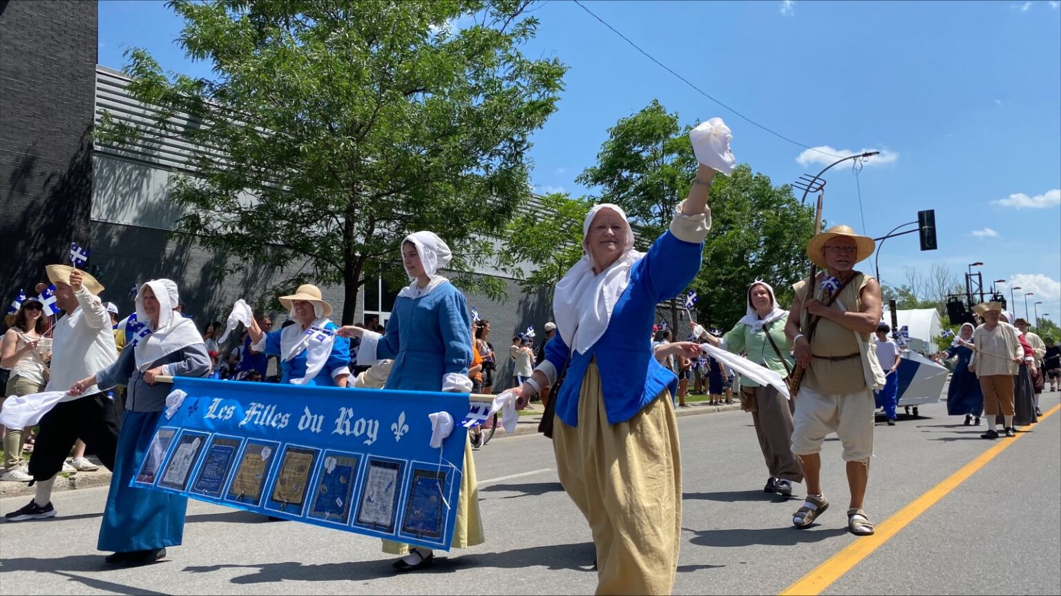 Saint-Jean-Baptiste parade in Montreal