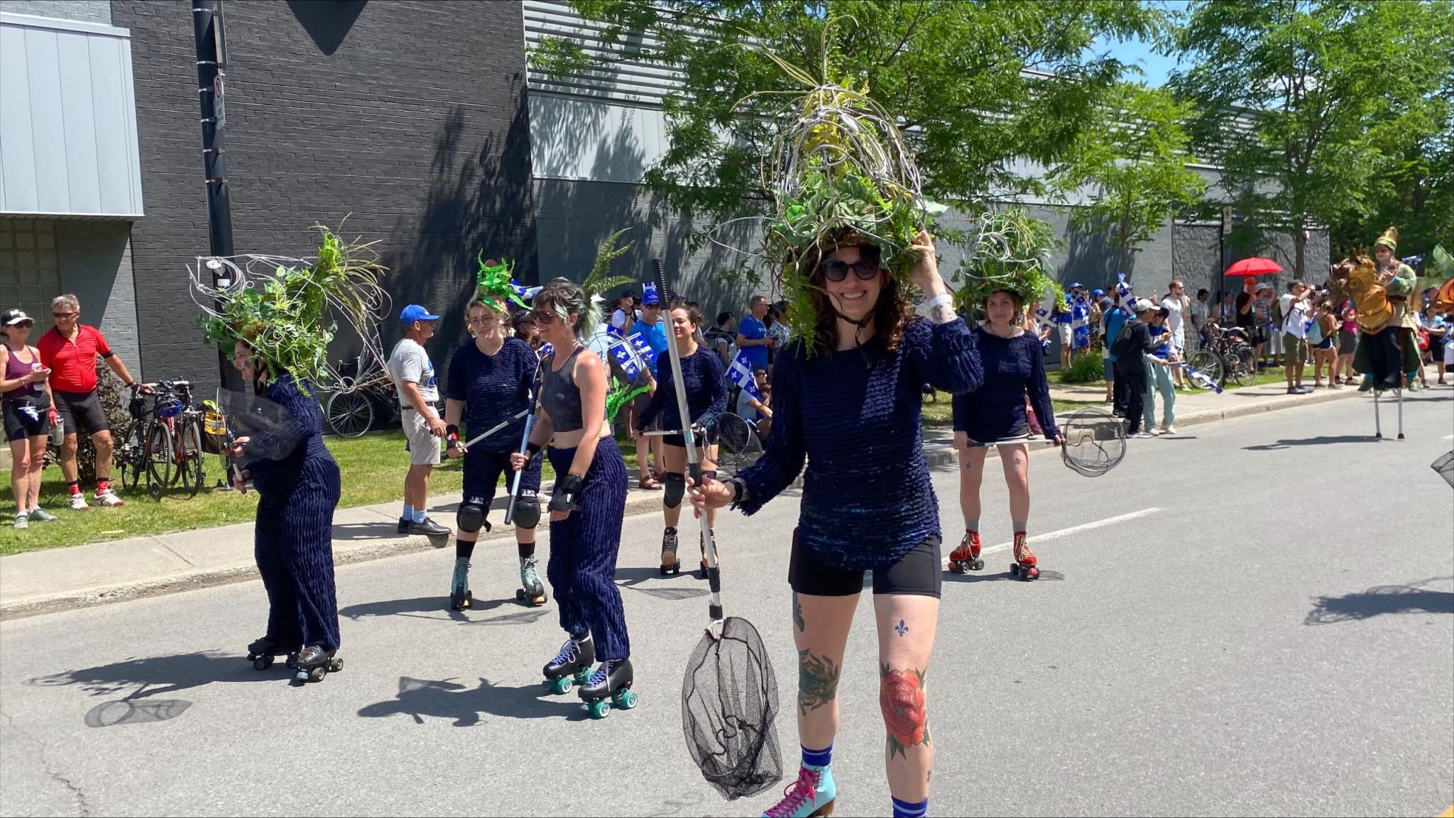 Saint-Jean-Baptiste parade in Montreal
