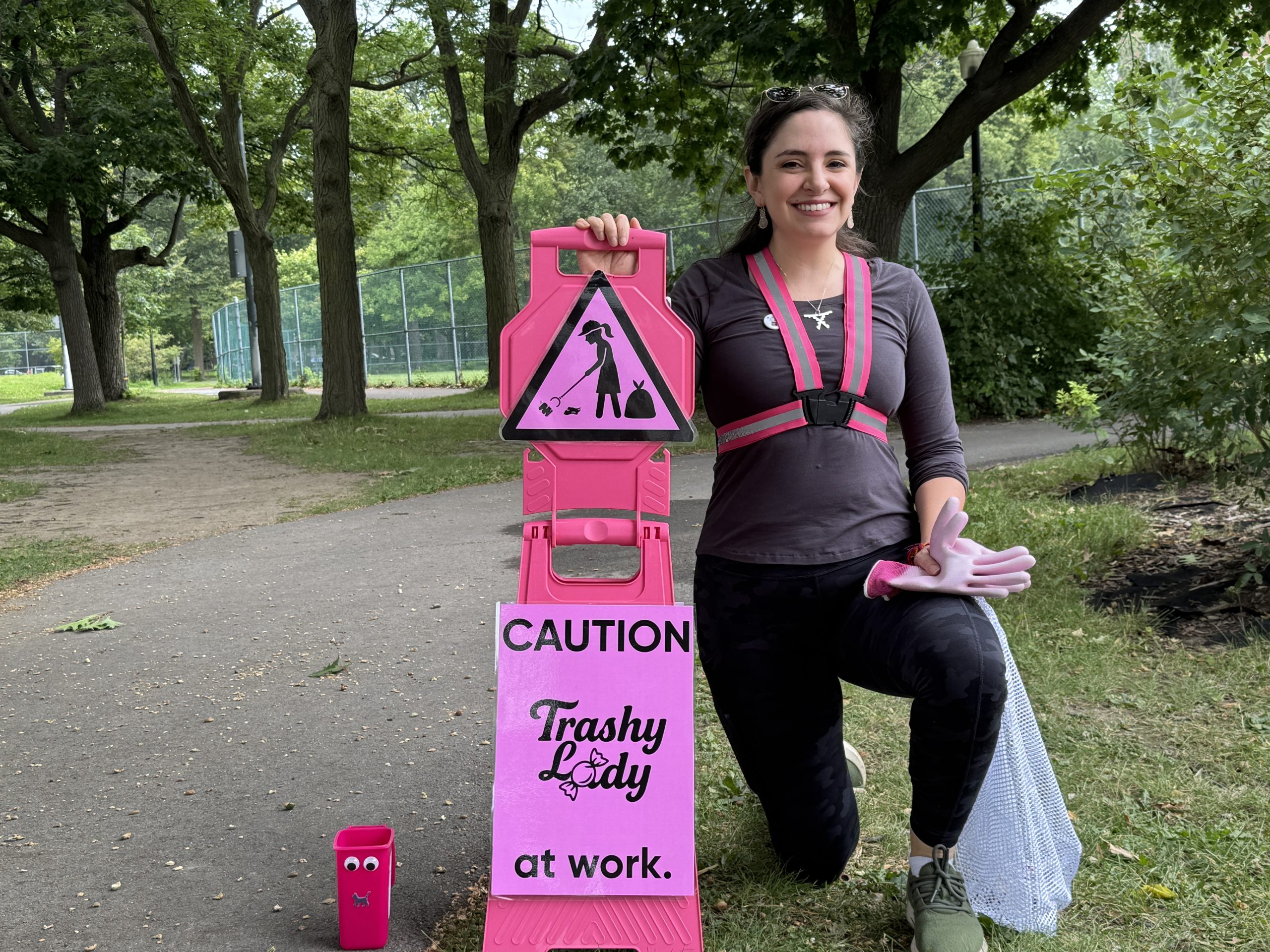 Meet Montreal's 'Trashy Lady': the woman who picks up litter to raise ...