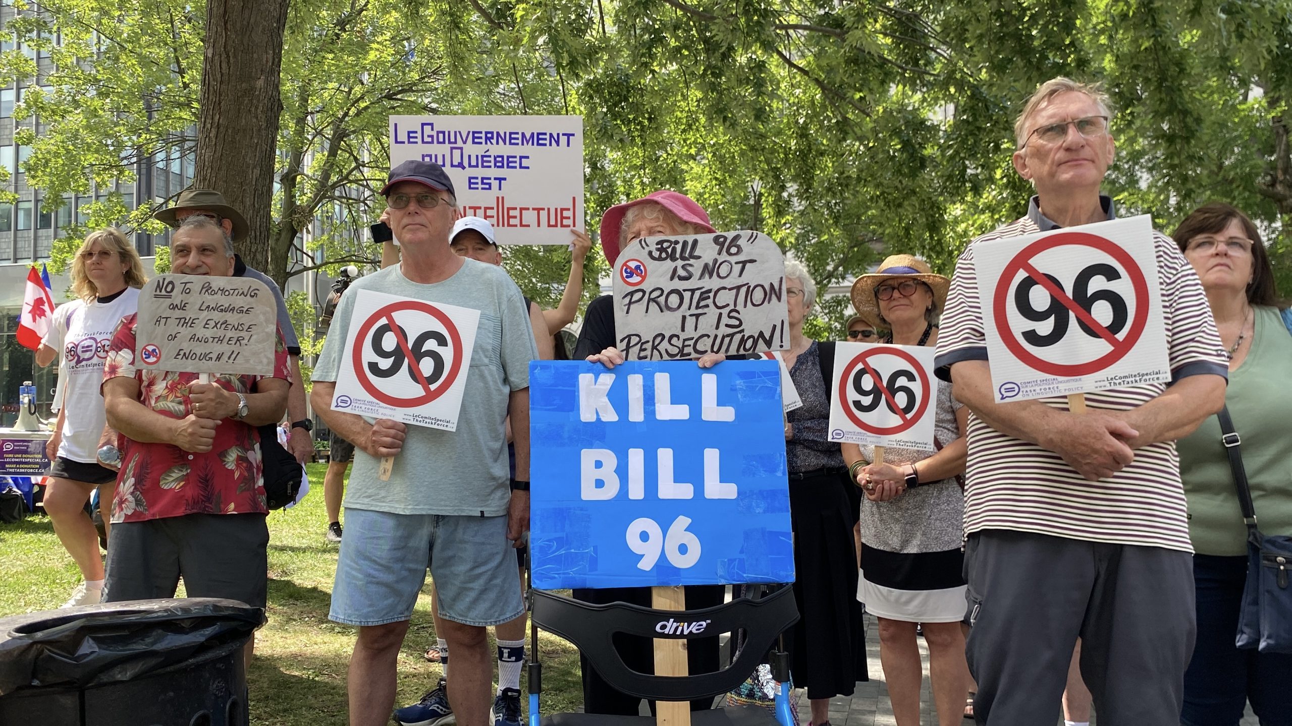 Protesters denounce $30M fine on LaSalle College over English-language ...