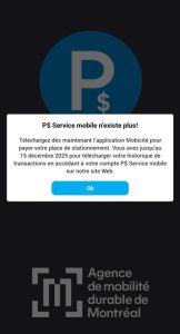 Montreal drivers no longer able to use P$ Mobile Service parking app ...