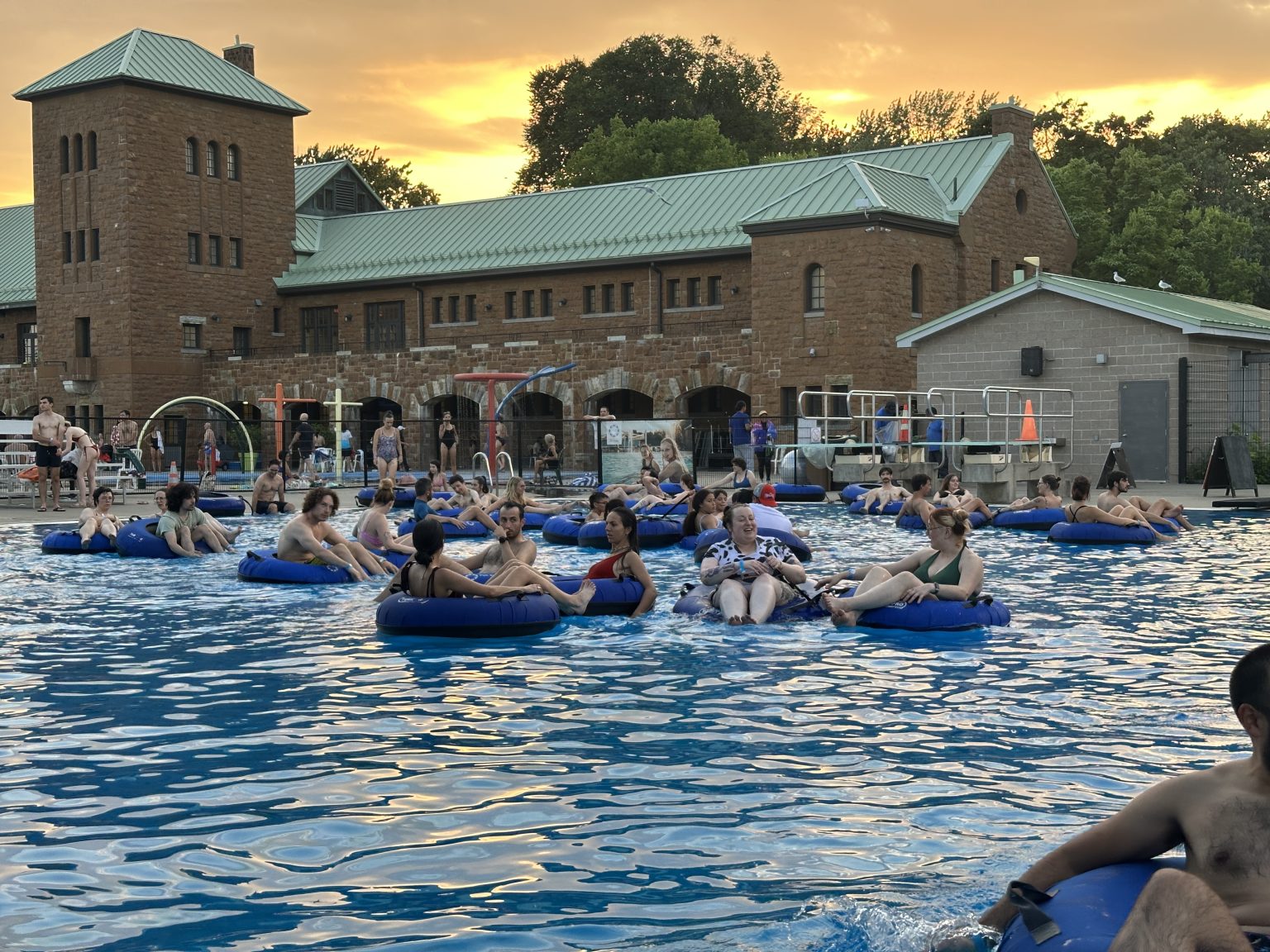 Open-air floating cinema returns to Montreal's Parc Jean-Drapeau pool