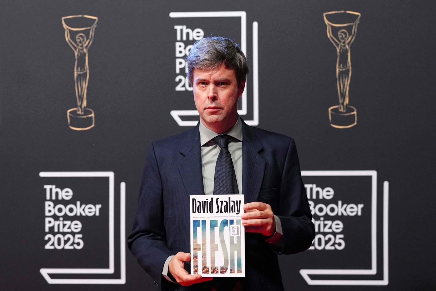 Montreal-born author David Szalay wins Booker Prize for 'Flesh'
