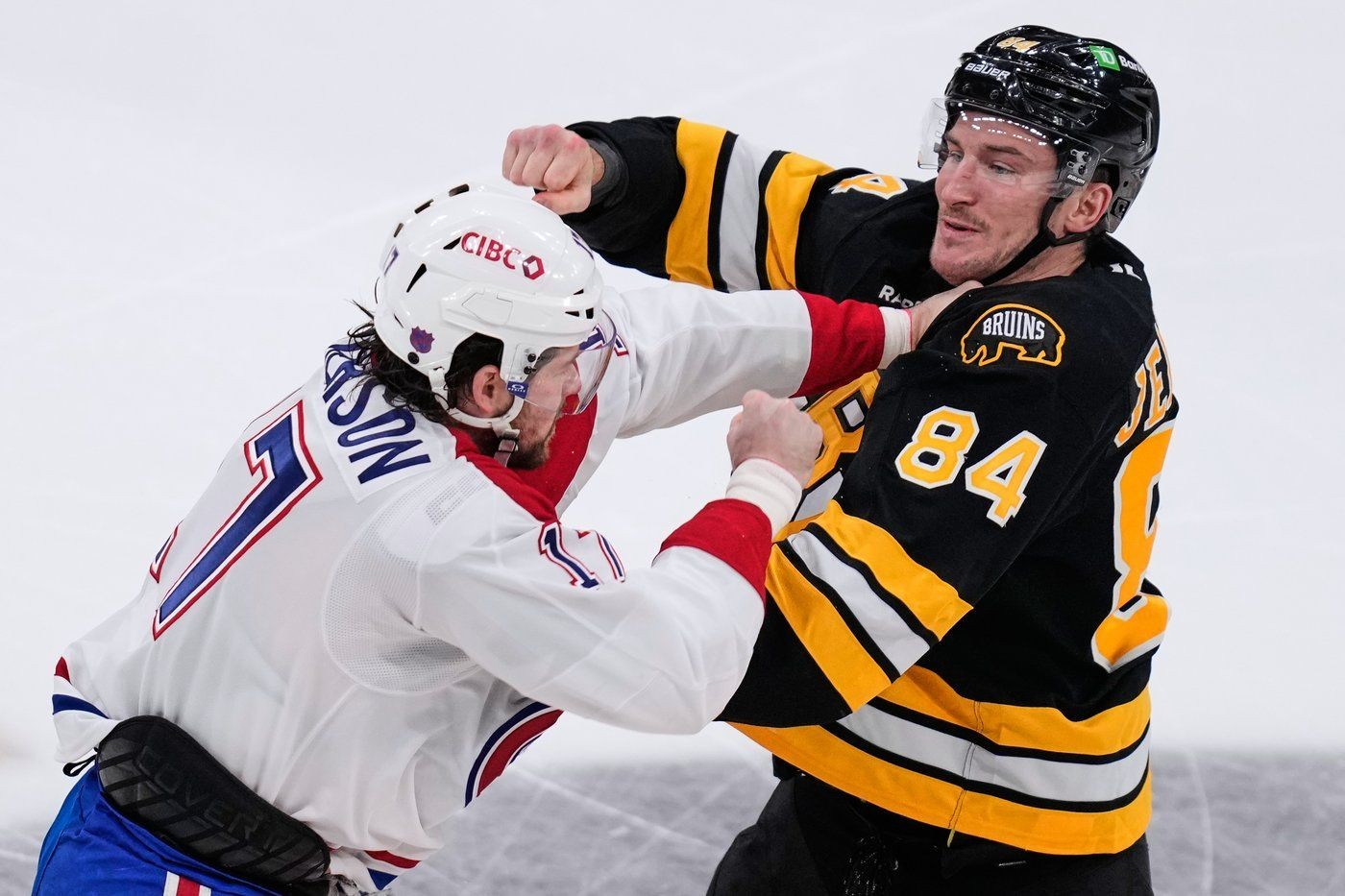 Montreal Canadiens thump Boston Bruins 6-2 in fight-filled affair