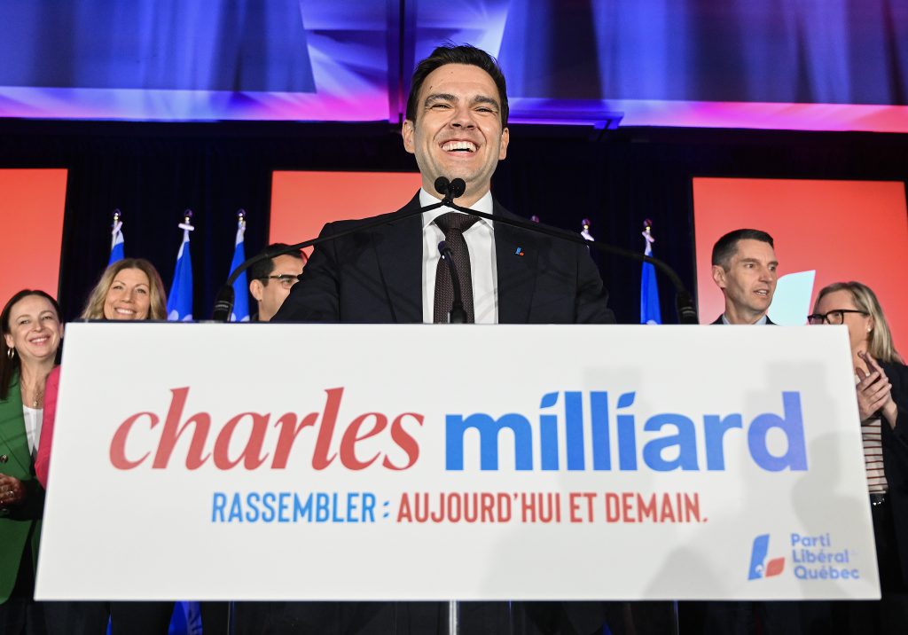 The PLQ welcomes its new leader, Charles Milliard