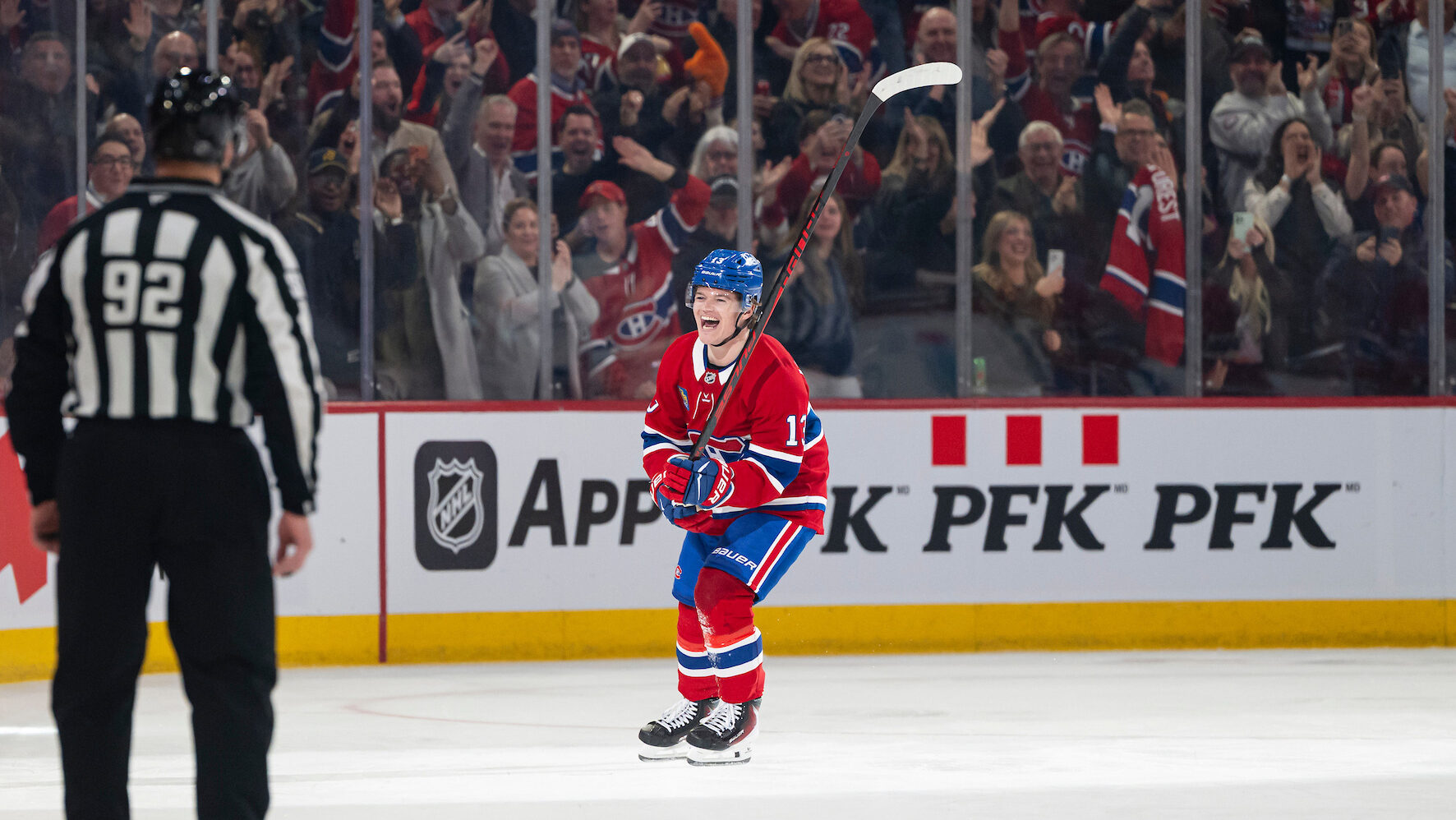 Cole Caufield becomes first Canadien to score 50 since 1990 with goal ...
